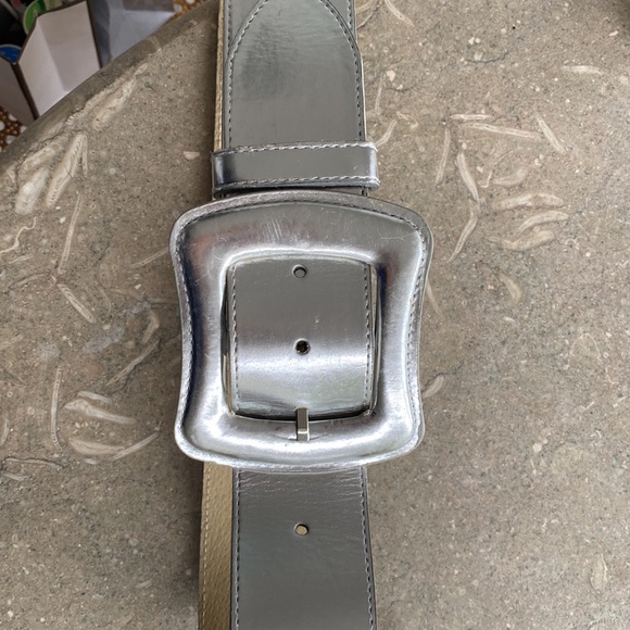 Accessories | Metalic Silver Belt | Poshmark